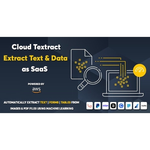 Cloud Textract - Extract Text and Data from Documents as SaaS at $3.49 ...