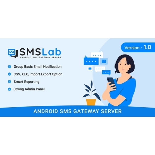 SMSLab - Android Based SMS Gateway Server at $3.49 only - WPSHOP