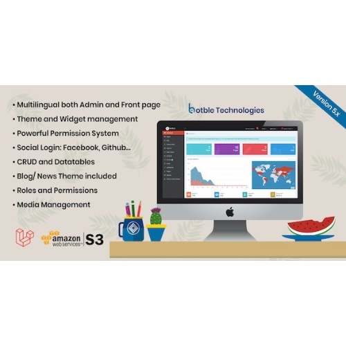 Botble Laravel Cms Crud Generator Modular And Theme System Role Permissions Multilingual
