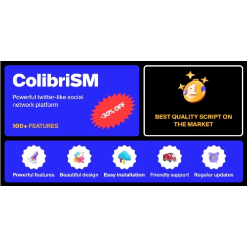Colibrism The Ultimate Social Network Php Script At 349 Only Wpshop