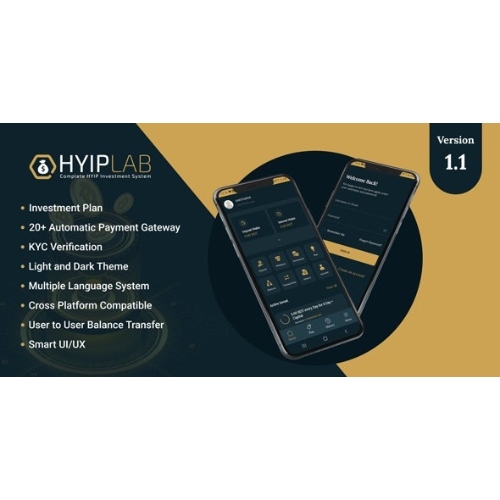 HYIPLab - Cross Platform Mobile Application at $3.49 only - WPSHOP HYIPLab - Cross Platform Mobile Application at $3.49 only - WPSHOP