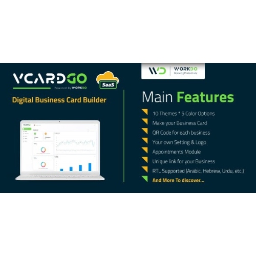DigiCard SaaS - Multi Business Digital vCard Builder SaaS | PHP Scripts ...