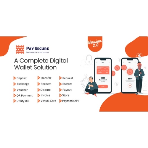 Pay Secure - A Complete Digital Wallet Solution at $3.49 only - WPSHOP Pay Secure - A Complete Digital Wallet Solution at $3.49 only - WPSHOP