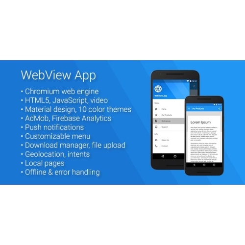 Universal Android WebView App | Full Applications at $3.49 only - WPSHOP Universal Android WebView App | Full Applications at $3.49 only - WPSHOP