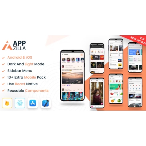 Appzilla Mobile React Native Ui Kit Elements Andriod Ios At 349 Only Wpshop