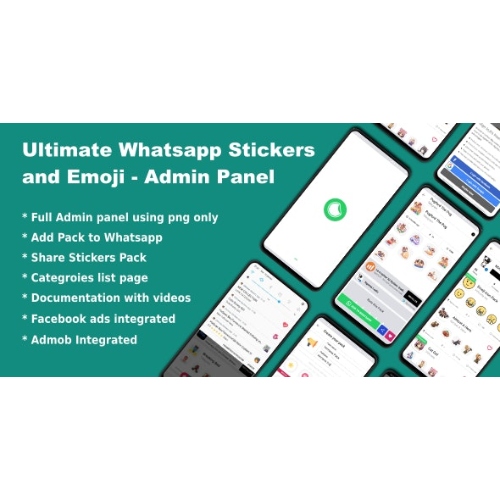 Whatsapp Telegram Signal Stickers and Animated Stickers - Admin Panel ...