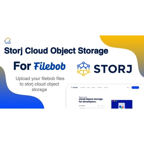 Storj Cloud Object Storage Add On For Filebob At 349 Only Wpshop