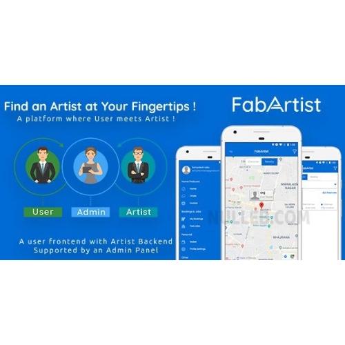Hire for Work - Fab Artist Android | 2 Apps | Customer App + Artist App ...