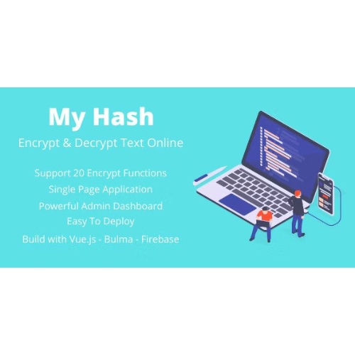 Myhash Encrypt And Decrypt Text Online Firebase Version Production Ready At 349 Only Wpshop