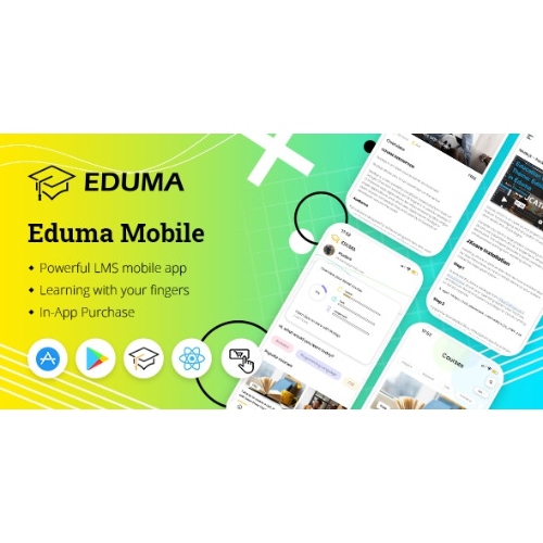 Eduma Mobile React Native Lms Mobile App For Ios And Android At 349 Only Wpshop