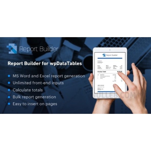 Report Builder Add On For Wpdatatables Generate Word Docx And Excel Xlsx Documents At 349