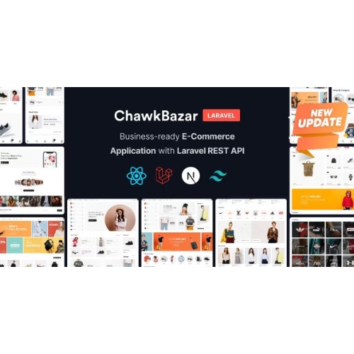 Chawkbazar Laravel React Next Rest Api Ecommerce With Multivendor