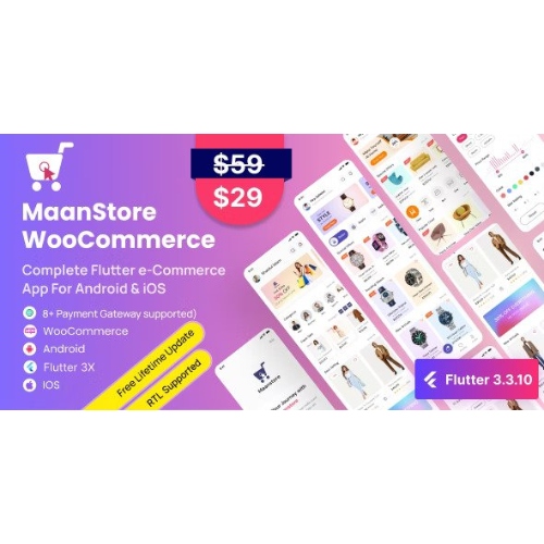 Maanstore Flutter Ecommerce Full App Android And Ios At 349 Only Wpshop