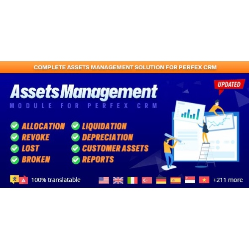 Assets Management Module For Perfex Crm Organize Company And Client