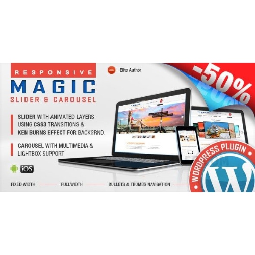 Magic Responsive Slider and Carousel WordPress Plugin at $3.49 only ... Magic Responsive Slider and Carousel WordPress Plugin at $3.49 only ...