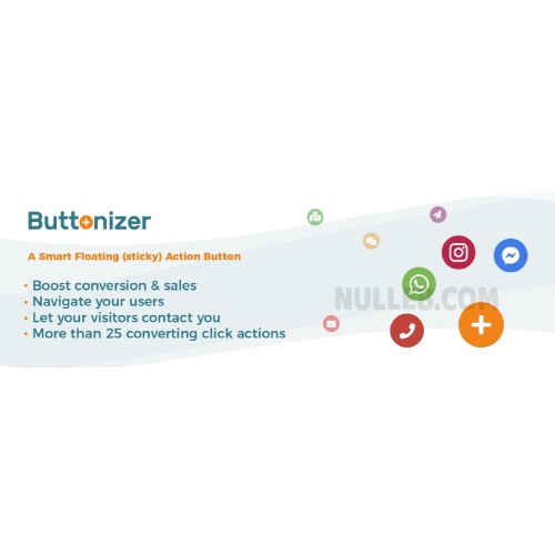 Buttonizer Premium Smart Floating Action Buttons Click To Call Chat And More At 349 Only Wpshop