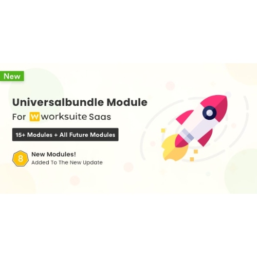 Universal Modules Bundle For Worksuite Saas At 349 Only Wpshop