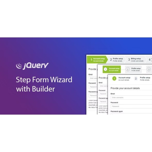 jQuery Step Wizard with Step Form Builder - Timon Step Form at $3.49 ...